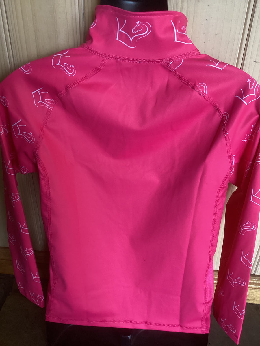 Base Layer - Children’s Pink – Lucky Kids Equine